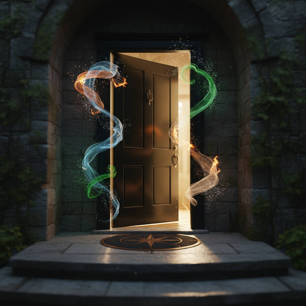 Black Front Door Feng Shui: Unlock Your Home's Energy Balance – the qi flow
