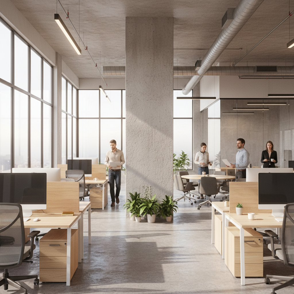 Transform Harsh Office Columns with Strategic Column and Pillar Wraps ...