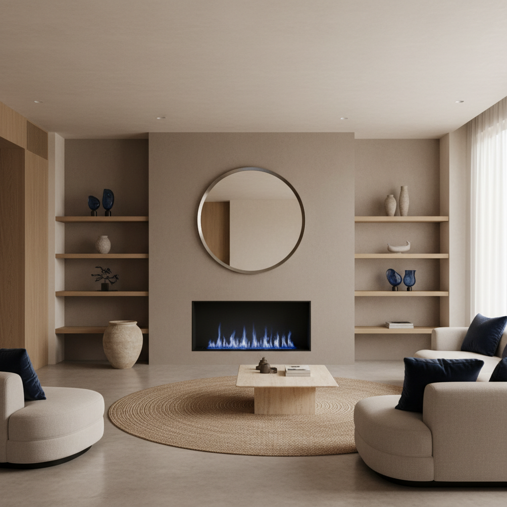 Feng Shui Kamin in der Mitte des Hauses? Intelligente Lösungen zur ...