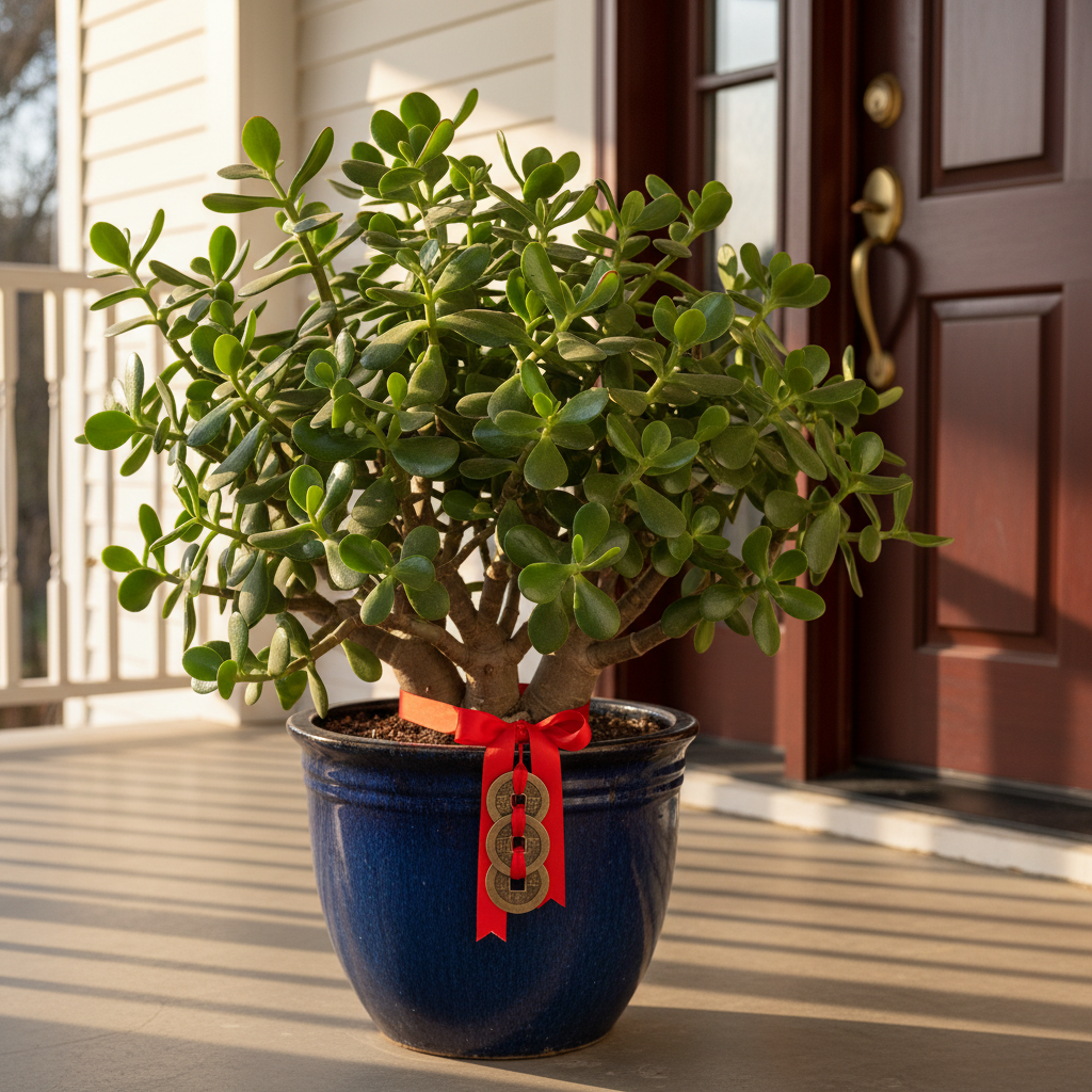 Feng Shui Jade Plant Front Door: Secrets to Attract Wealth & Positive ...