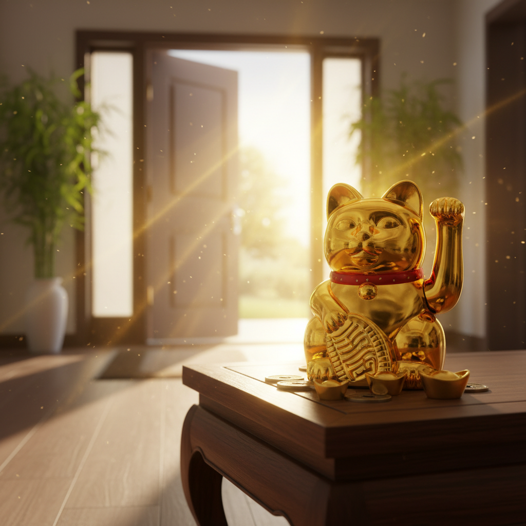 Feng Shui Lucky Cat: Secret Meanings & Placement for Maximum Fortune ...