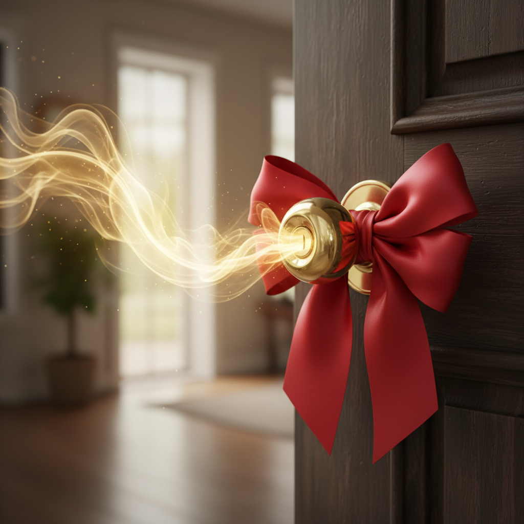 Transform Your Home with Feng Shui Red Ribbon Door Knob - Attract Good ...