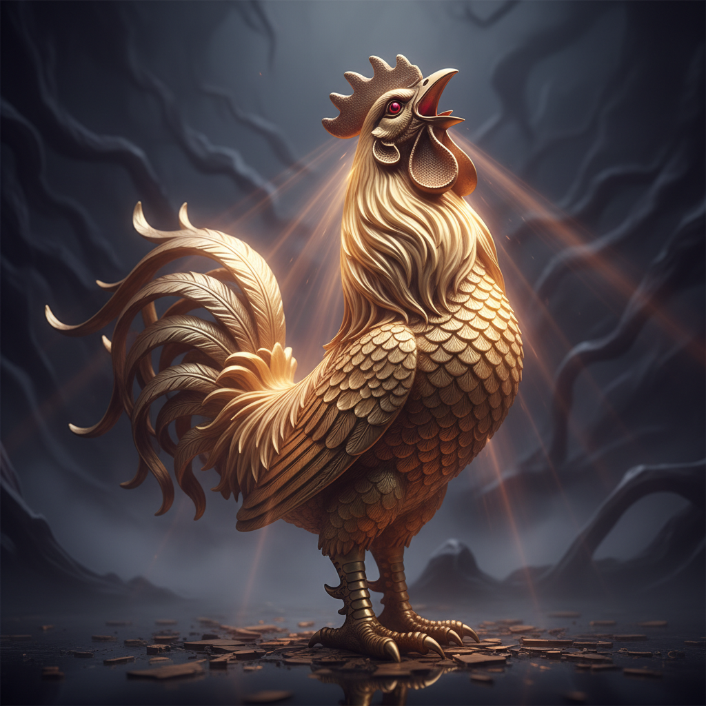 Gallo poderoso de Feng Shui: transforma tu espacio y bloquea la energía ...