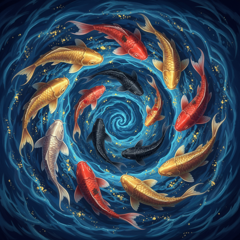 Koi Fish Painting Feng Shui: Unlock Wealth with Ancient Power ...