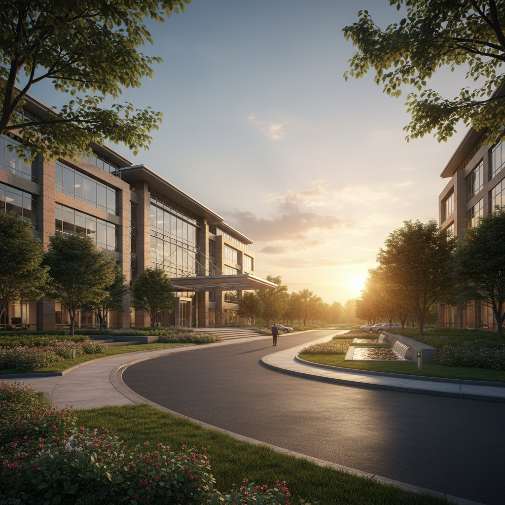Landscape Feng Shui Secrets for Powerful Corporate Entrances – the qi flow