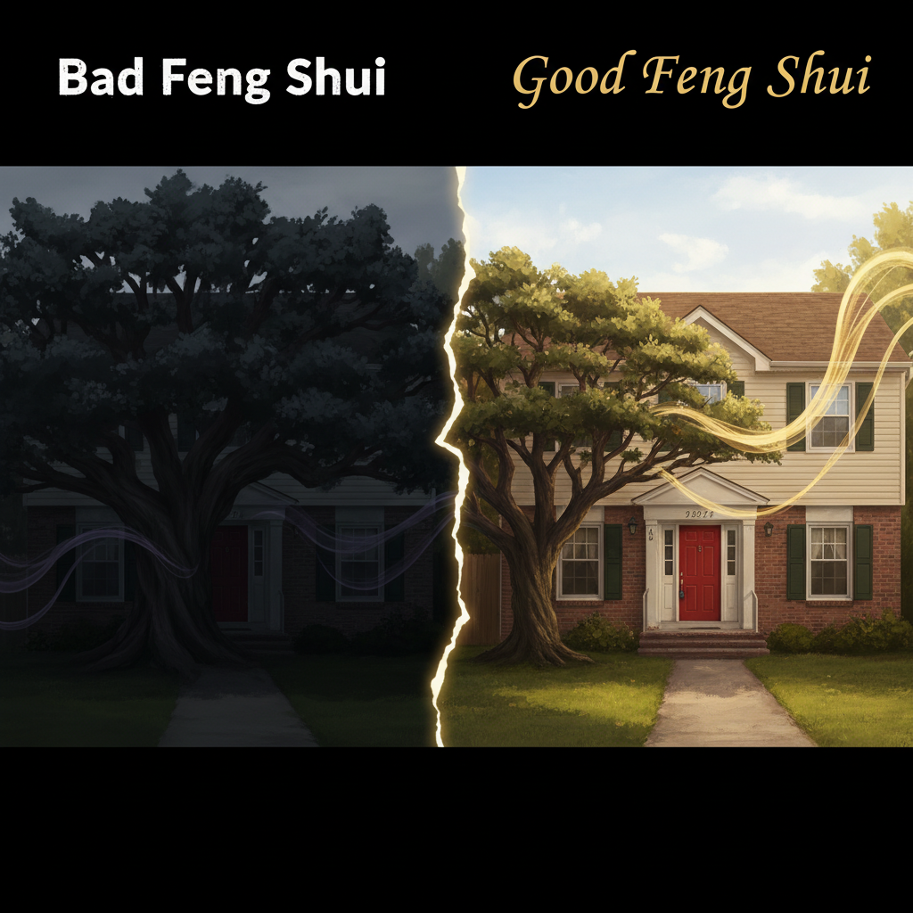 Tree in Front of House Feng Shui: Hidden Impacts on Your Home's Energy ...