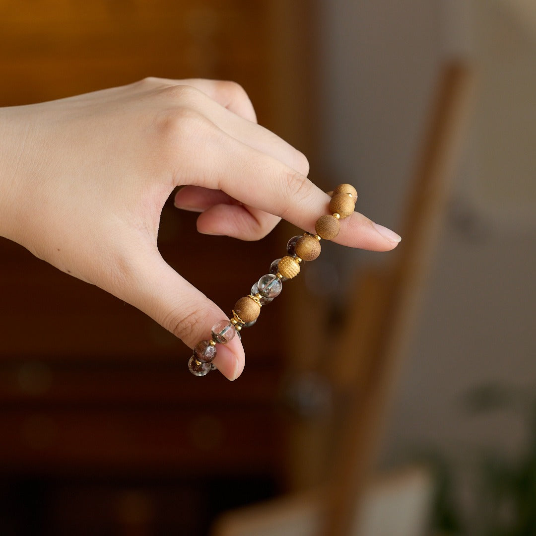 Green Phantom Agarwood Bracelet - Wealth & Career Feng Shui – the qi flow